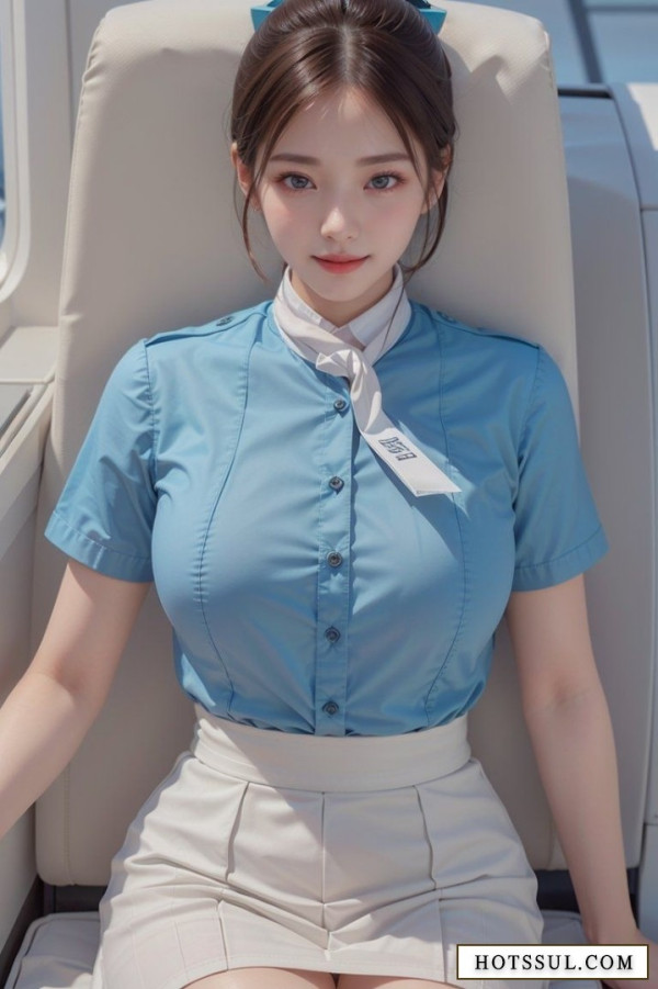 AI가 그린 이쁜 승무원